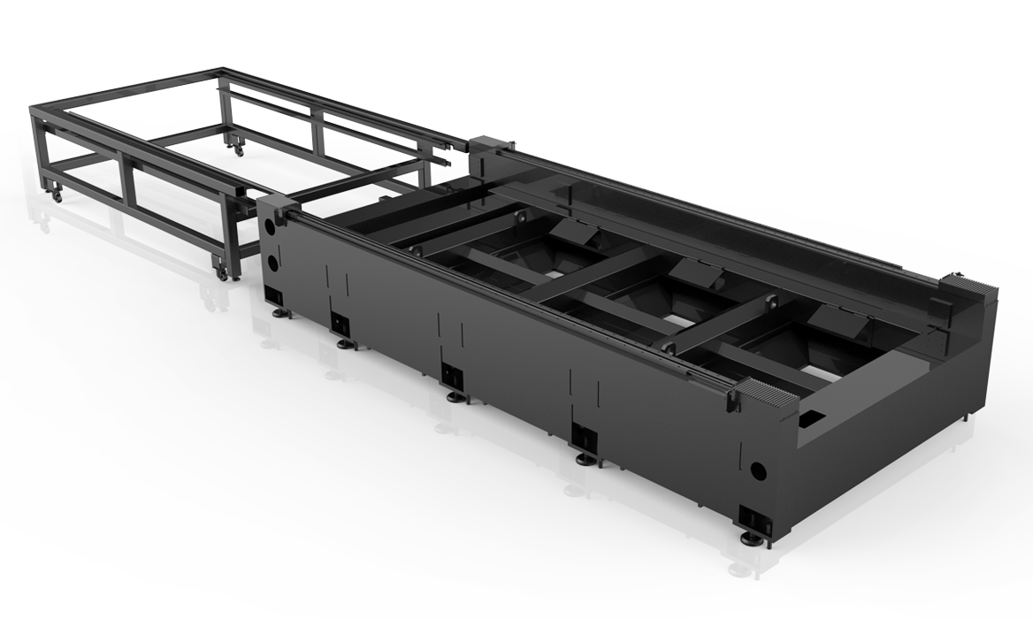 WHOLE COVER FIBER LASER CUTTING MACHINE from China manufacturer - eastrise