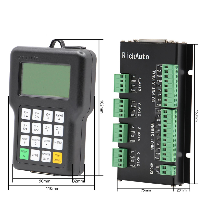 RichAuto DSP A11 DSP Controller English Version Used for CNC Router Machine from China ...